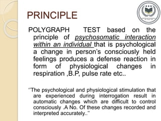 Polygraph test | PPTX