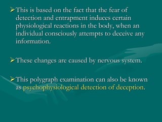 Polygraphy | PPT
