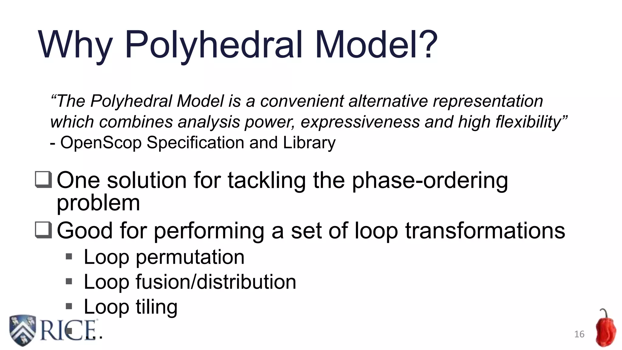 Introduction to Polyhedral Compilation | PDF