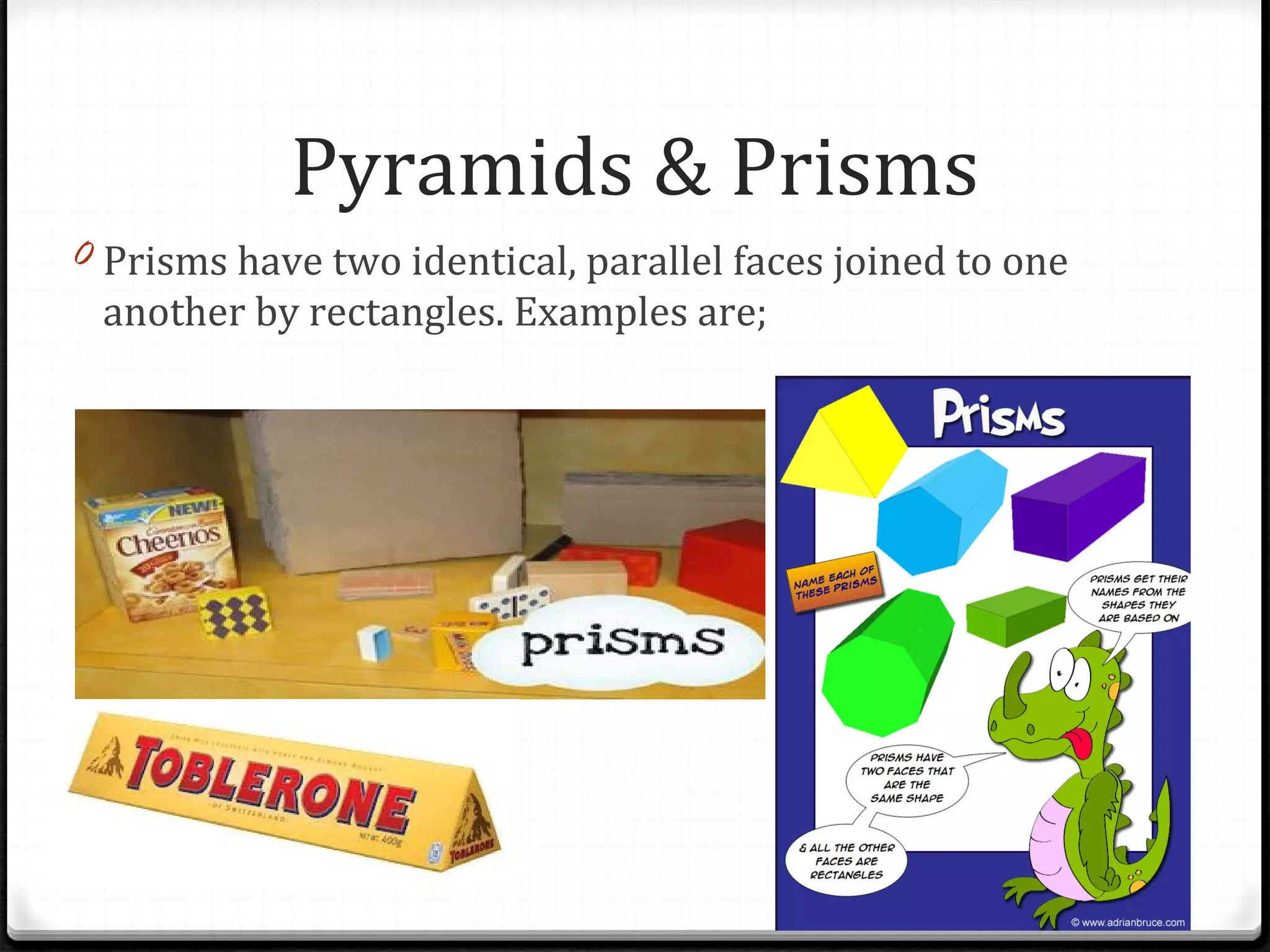 Polyhedrons prisms and pyramids | PPT