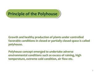 Polyhouse technology | PPT