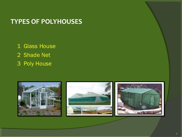 Polyhouse technology