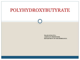 Properties of Polyhydroxybutyrate (PHB) .pptx