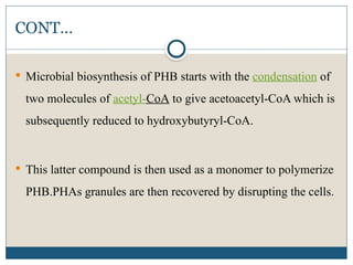 Properties of Polyhydroxybutyrate (PHB) .pptx