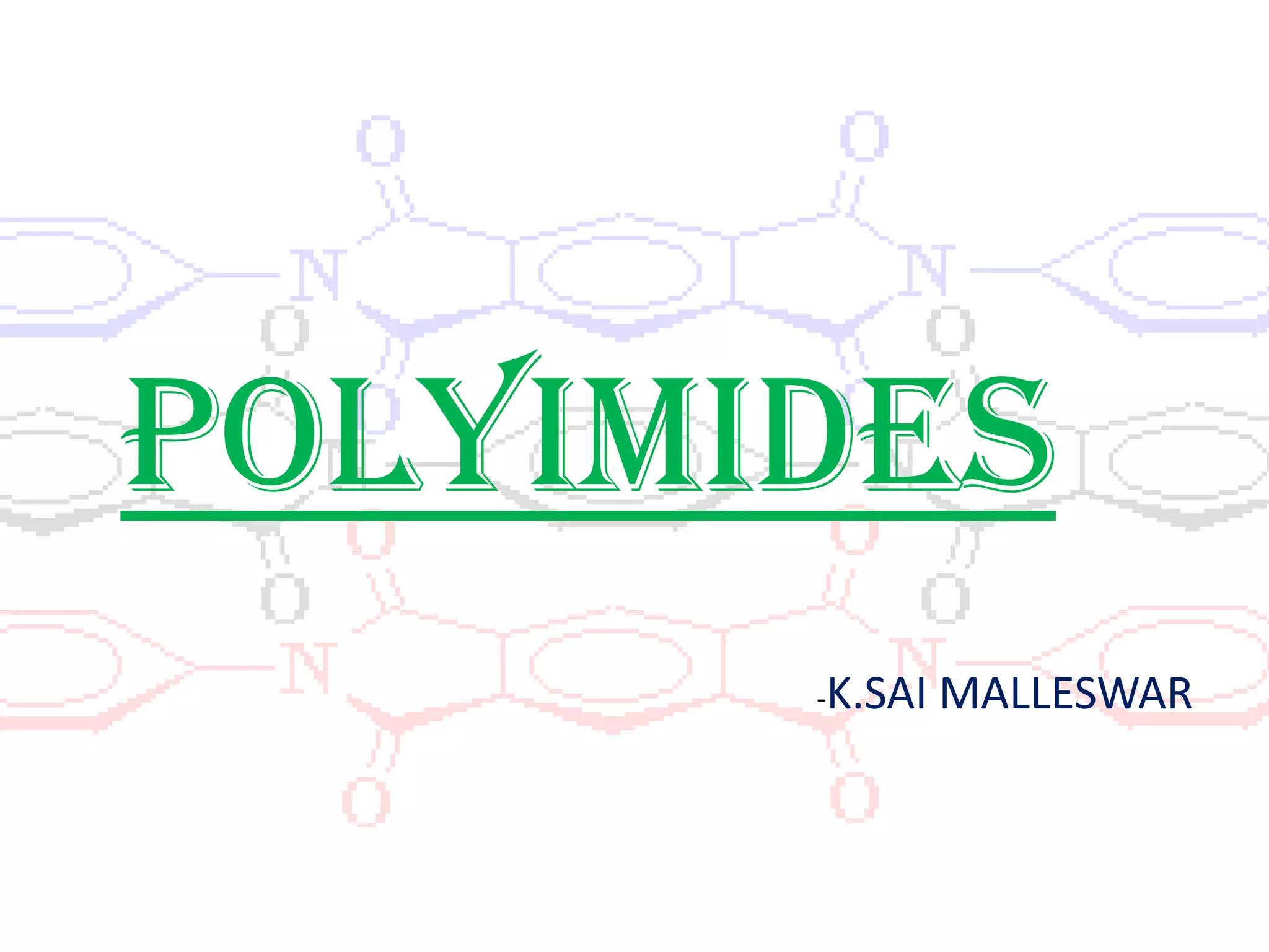 POLYIMIDES | PPTX