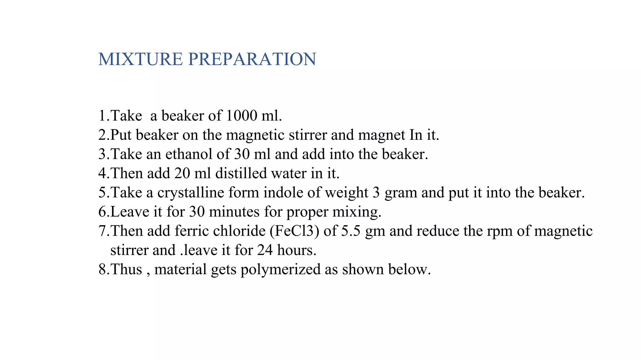 POLY INDOLE SYNTHESIS.pptx