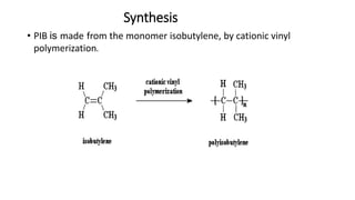Polyisobutylene kudzai hamish ruzvidzo | PPTX