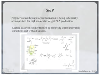 Poly (lactic acid) and Application in Dairy Industry | PPT