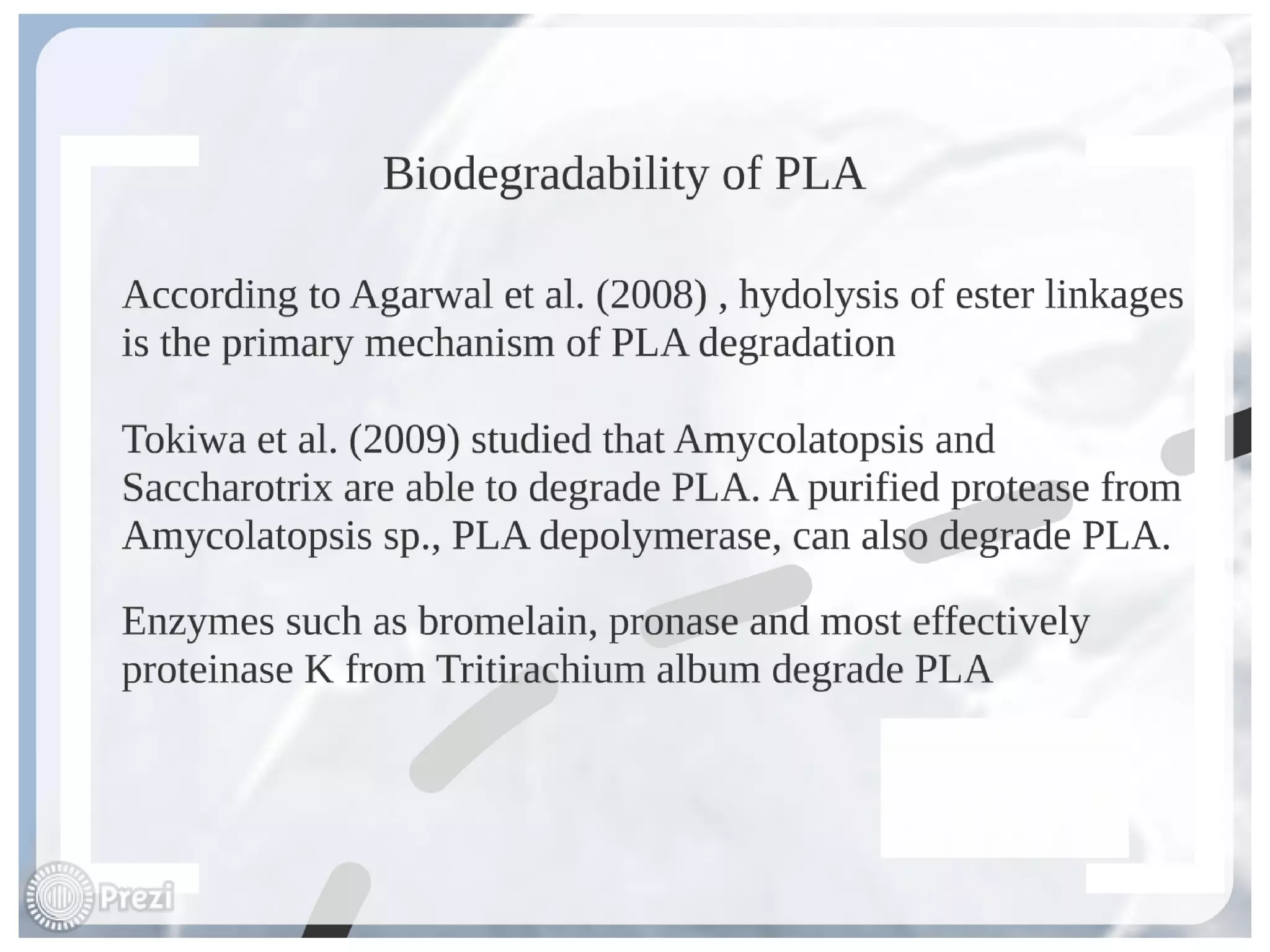 Poly(lactic acid) and its use in Dairy Industry | PPT
