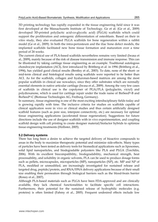 Poly(lactic acid) based biomaterials-tg-tm | PDF