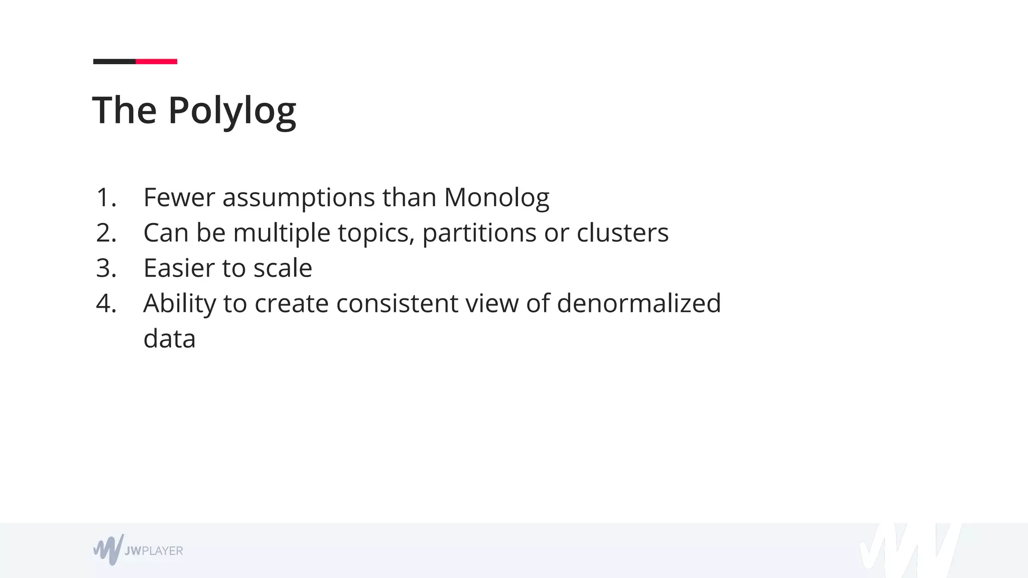 Polylog: A Log-Based Architecture for Distributed Systems | PPT
