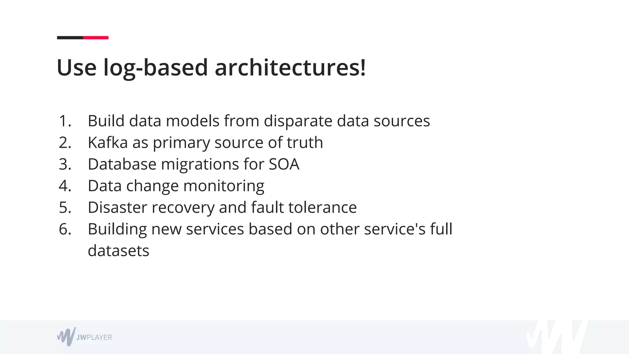 Polylog: A Log-Based Architecture for Distributed Systems | PPT