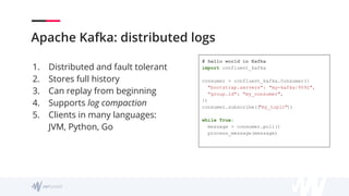 Polylog: A Log-Based Architecture for Distributed Systems | PPT