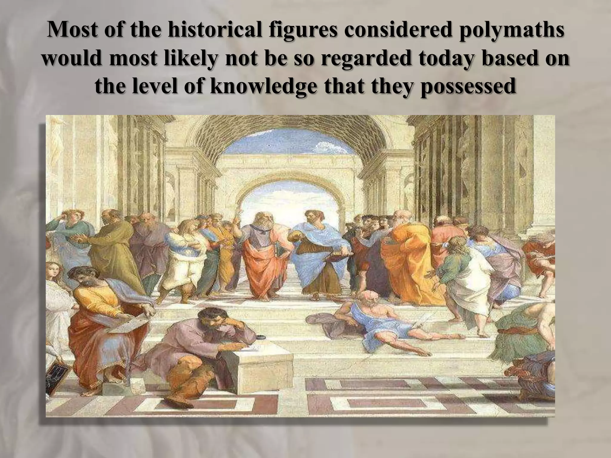Polymath(Renaissance man) | PPT
