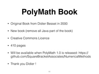 PolyMath ESUG 2018 updates | PDF | Technology & Computing