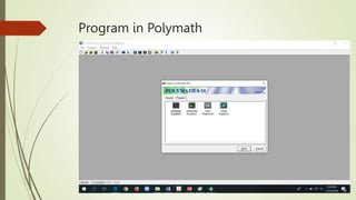 Polymayh workshop.pptx | Chemistry | Science