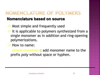 Polymer | PPT
