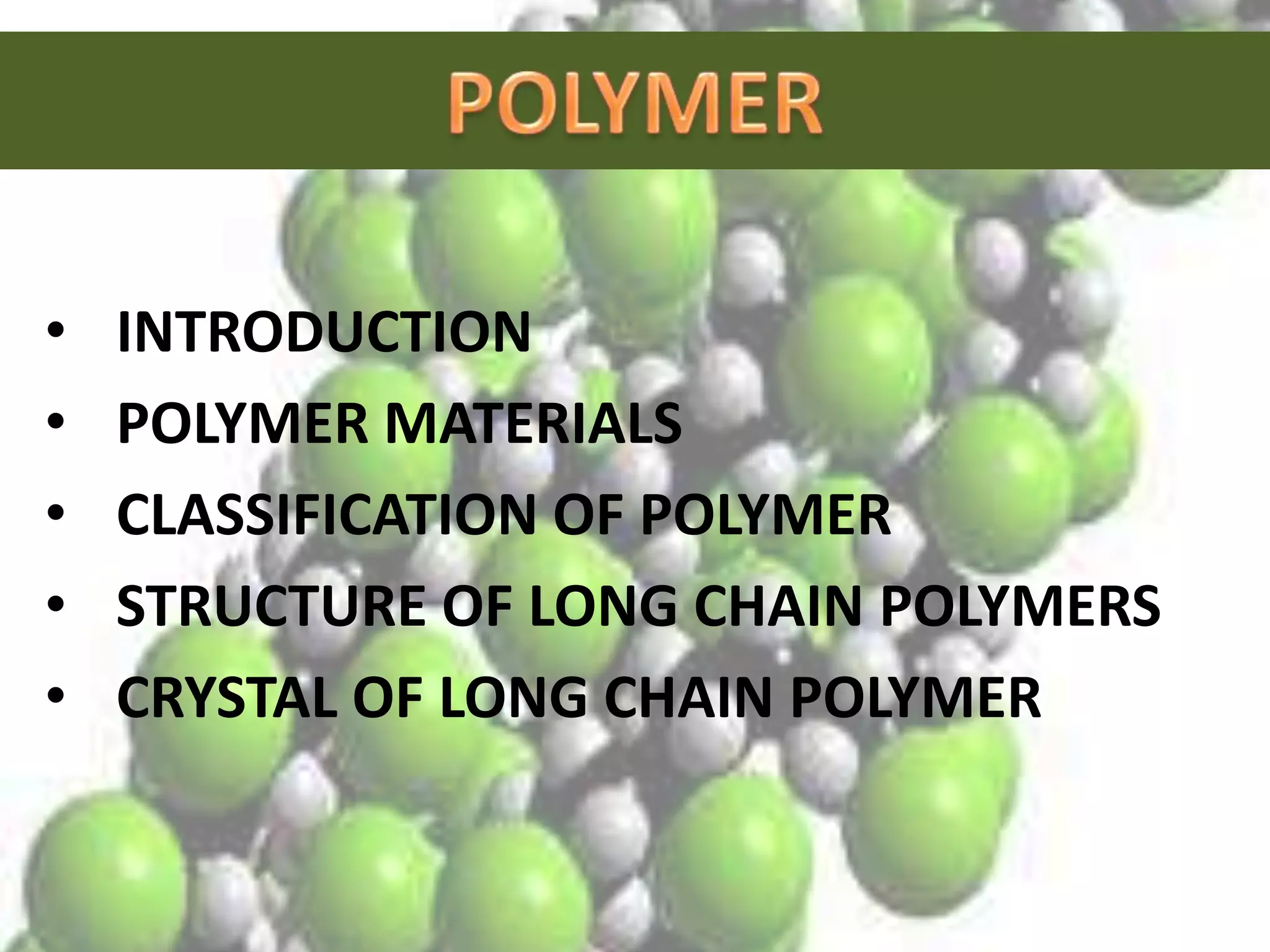 Polymer | PPTX