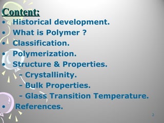 Polymer | PPT