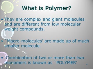 Polymer | PPT