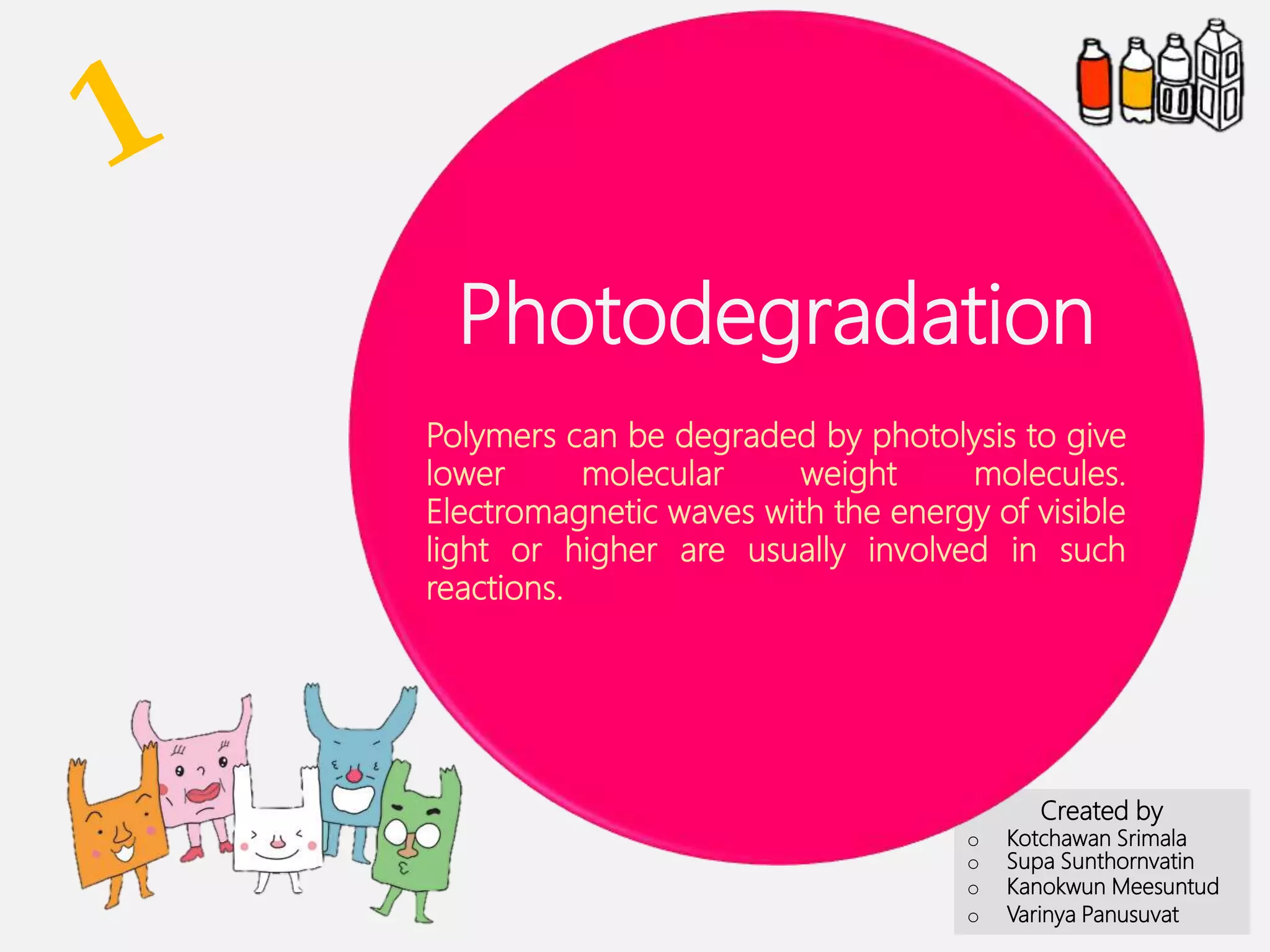 Types of polymer degradation | PPTX