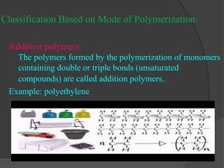 classification polymer and its medical application | PPTX | Chemistry ...