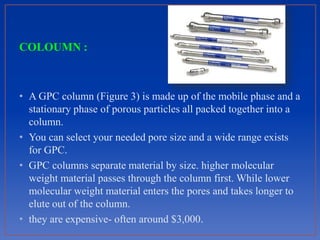 Gel Permeation Chromatography and End group Analysis - Polymer ...