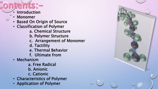 Polymer & mechanism | PPT