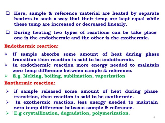 Polymer- Differential Scanning Calorimetric (DSC) | PPT