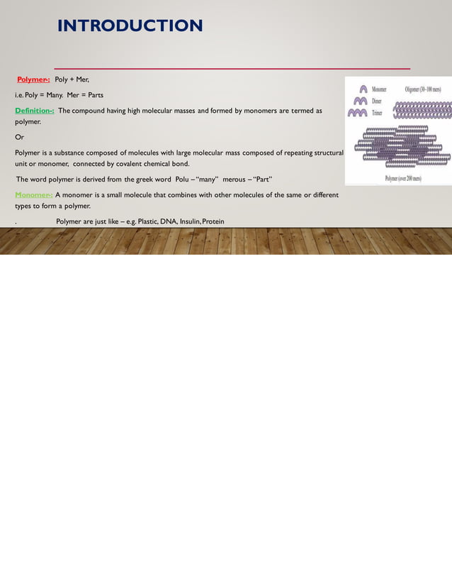 Introduction to POLYMER | PDF