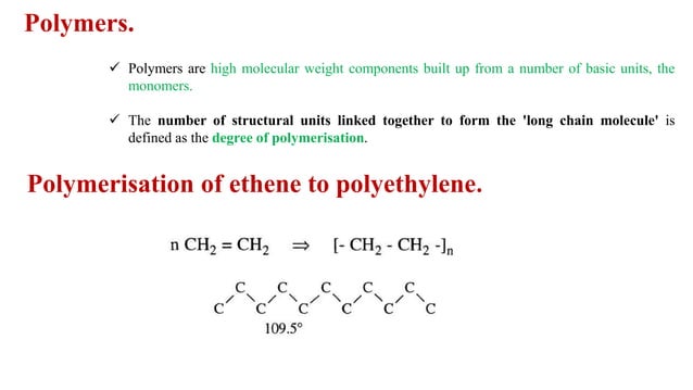 Basic principle of polymer materials and properties | PPT