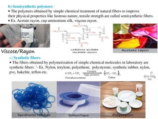 Polymer classification | PPT