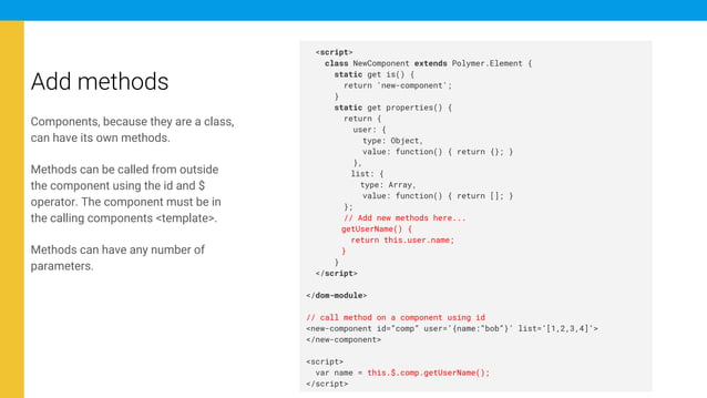 Introduction to Polymer and Firebase - Simon Gauvin | PPT