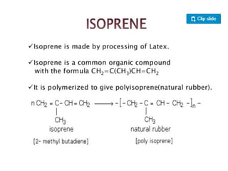 Polymer-rubber,Natural Rubbers,Types, Synthetic rubber .pptx