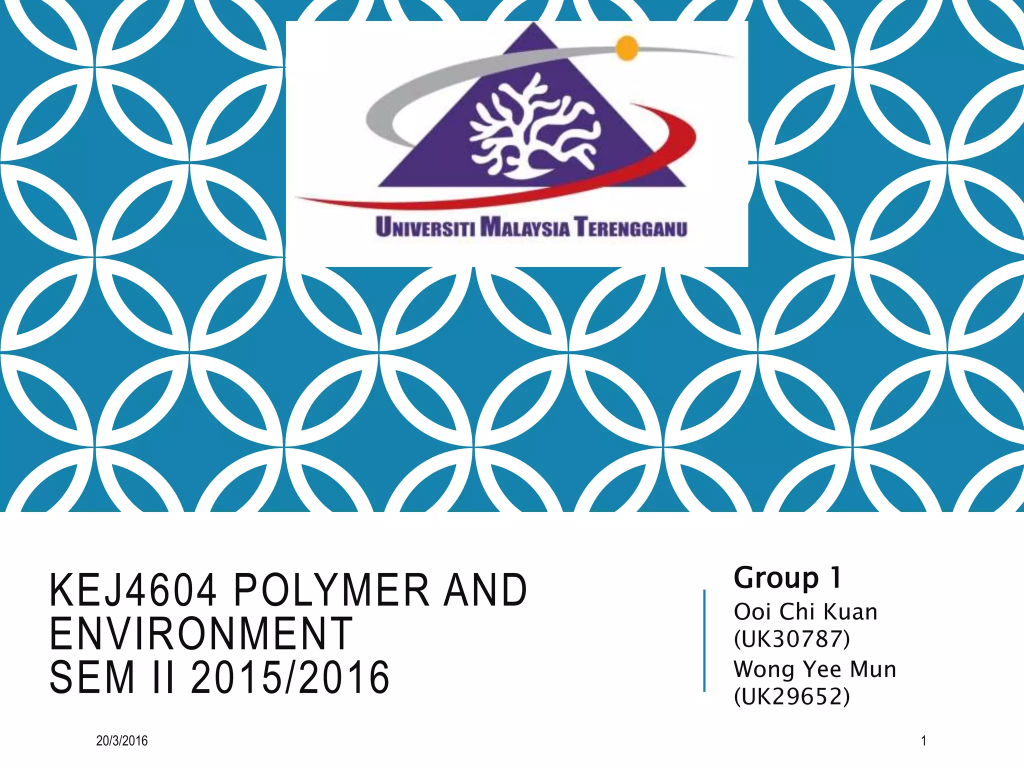 Polymer weathering | PPTX