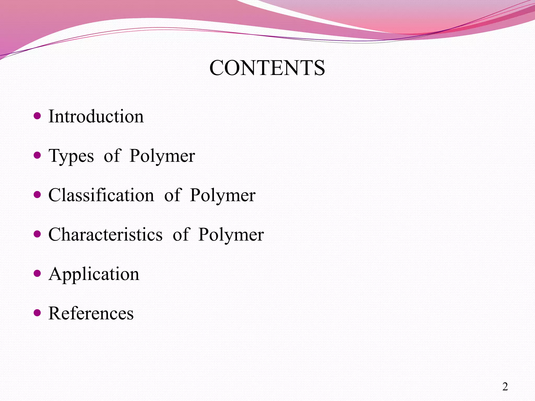 POLYMERS | PPTX