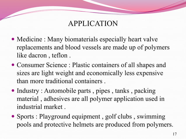 POLYMERS | PPTX