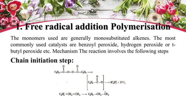 Polyethylene and its polymerization.pptx | Chemistry | Science
