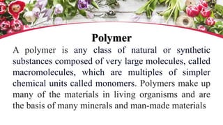 Polyethylene and its polymerization.pptx