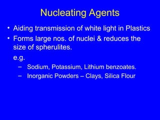 Additives for polymer: plasticizer, filler, lubricant | PPT