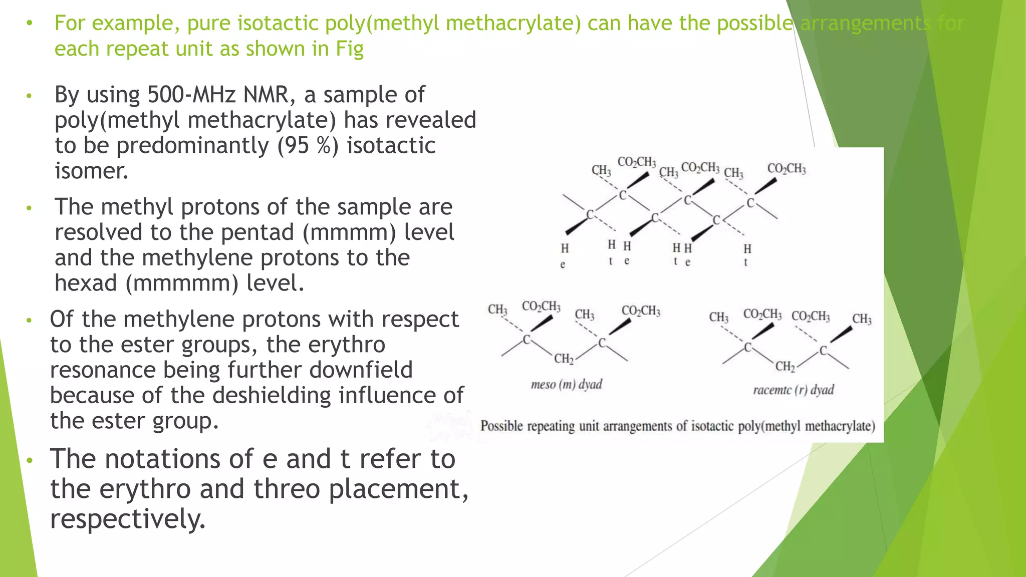 Polymer analysis by spectral methods | PPTX | Chemistry | Science