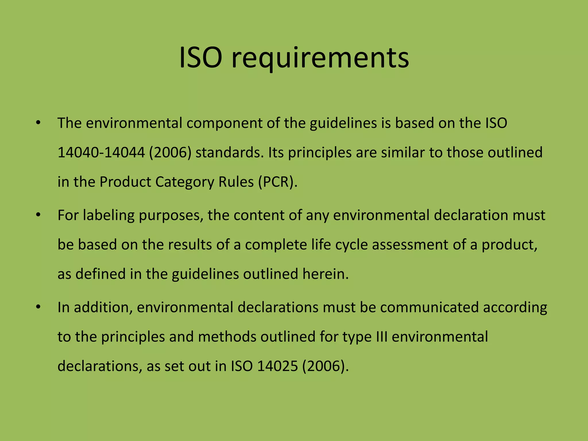 Polymer and Environment -LCA (Group 6) | PPTX
