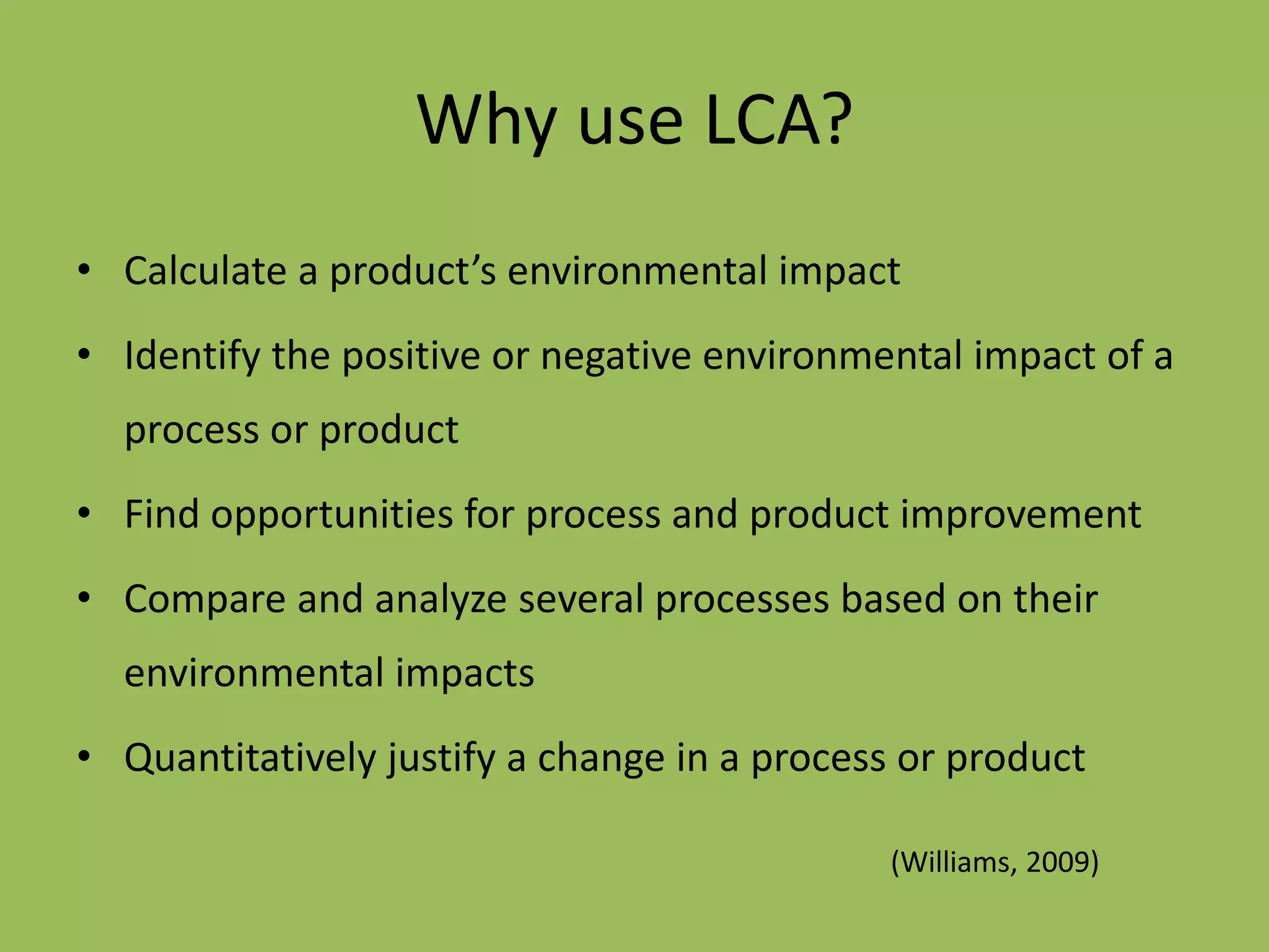 Polymer and Environment -LCA (Group 6) | PPTX