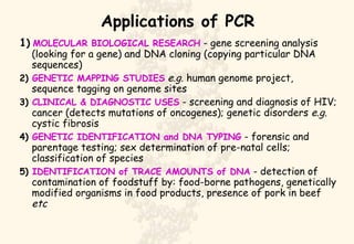 Polymerase Chain Reaction | PPT