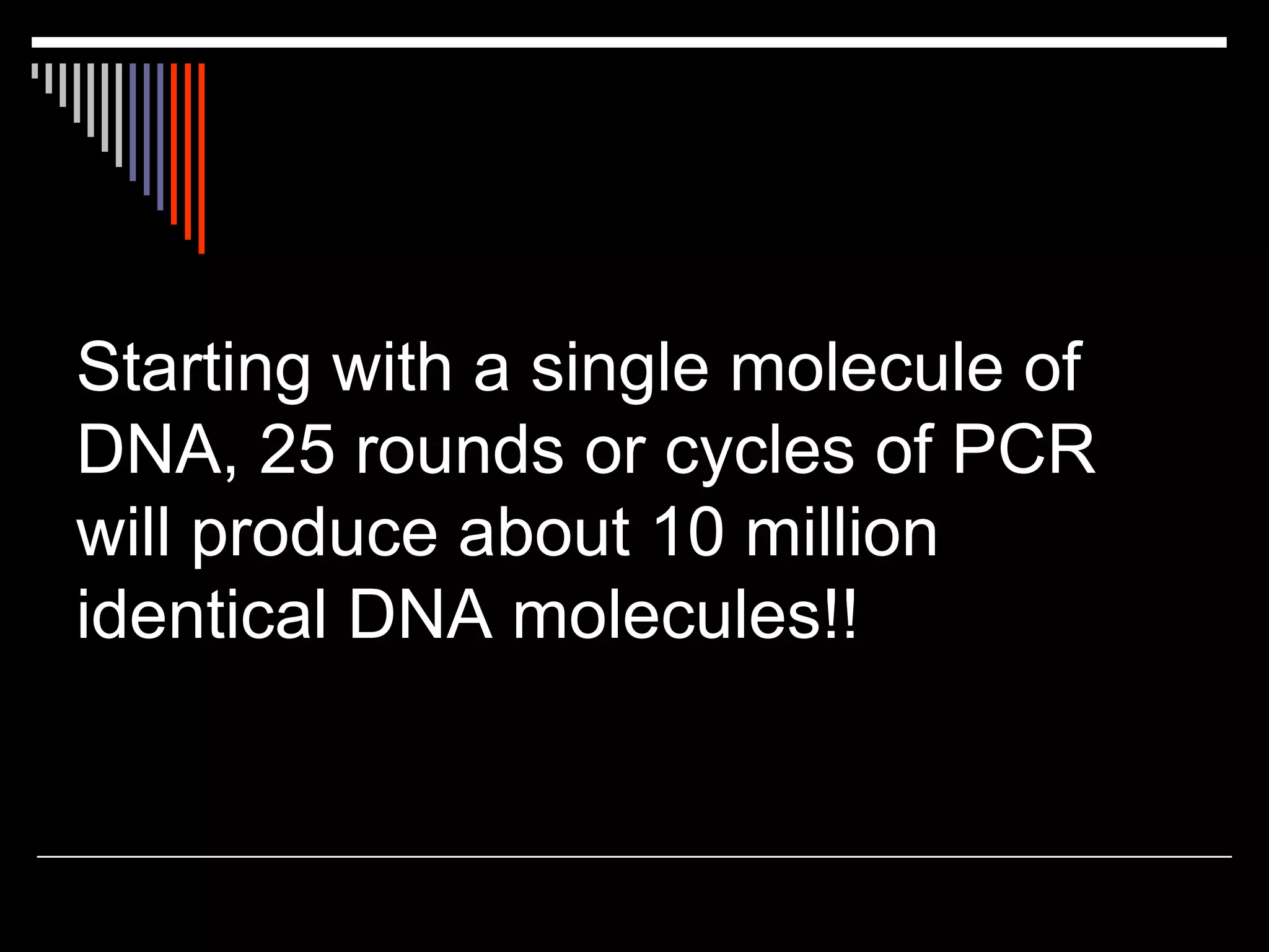 Polymerase chain reaction | PPT