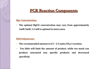 Polymerase Chain Reaction | PPT