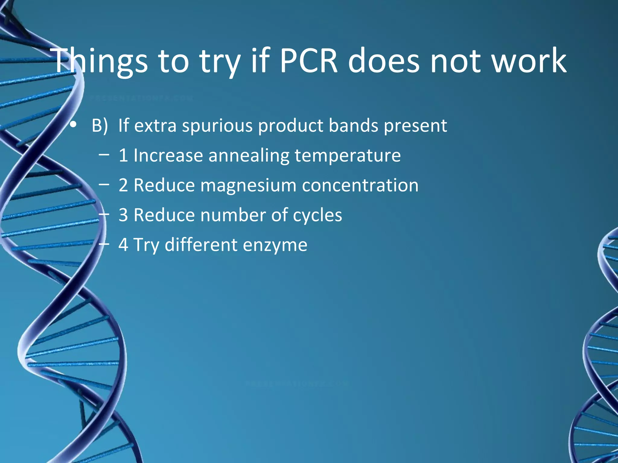 Polymerase chain reaction (PCR) | PPT