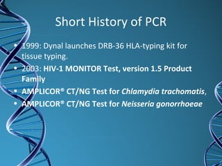 Polymerase chain reaction (PCR) | PPT