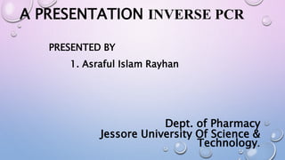 Polymerase chain reaction {PCR} | PPT