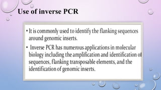 Polymerase chain reaction {PCR} | PPT